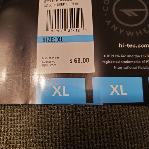 Hi-Tec | Shirts | Hitec Performance Thermal 4 Zip Pullover | Poshmark